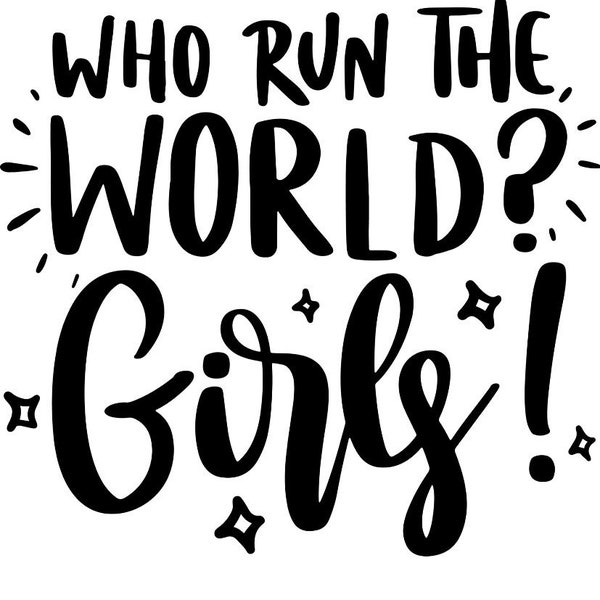Girls Run the World Svgs - Etsy