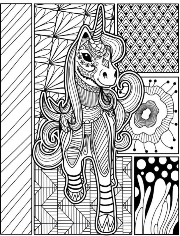 Zen Art Coloring Pages - Etsy