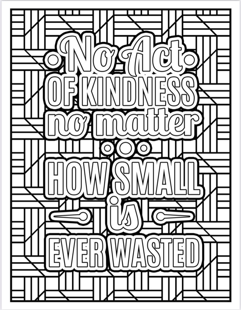 Adult Inspirational Coloring Pages - Etsy