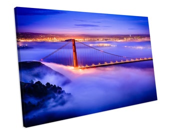 Golden Gate Bridge Canvas | Etsy