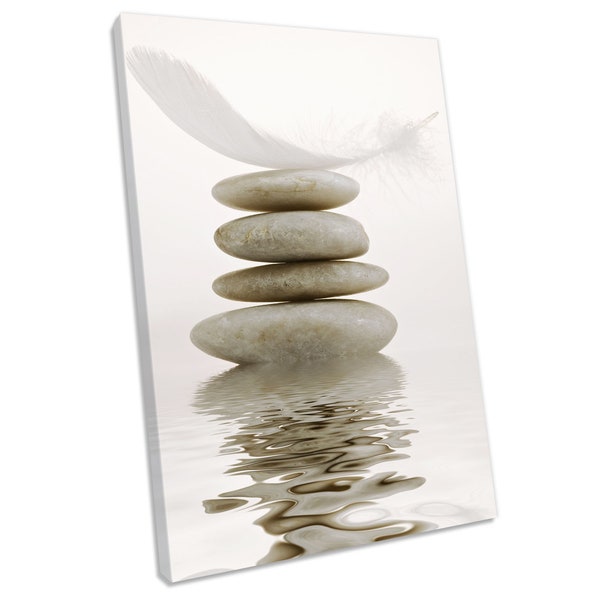 Zen Rocks Wall Art - Etsy