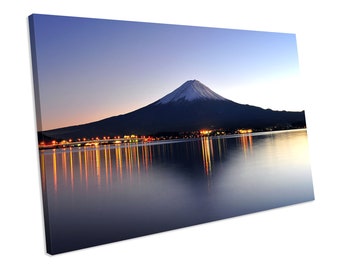 Mt Fuji Canvas Print - Etsy