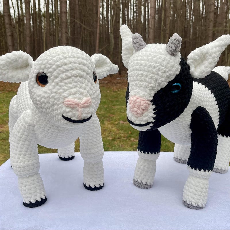 Goat Crochet Pattern - Etsy