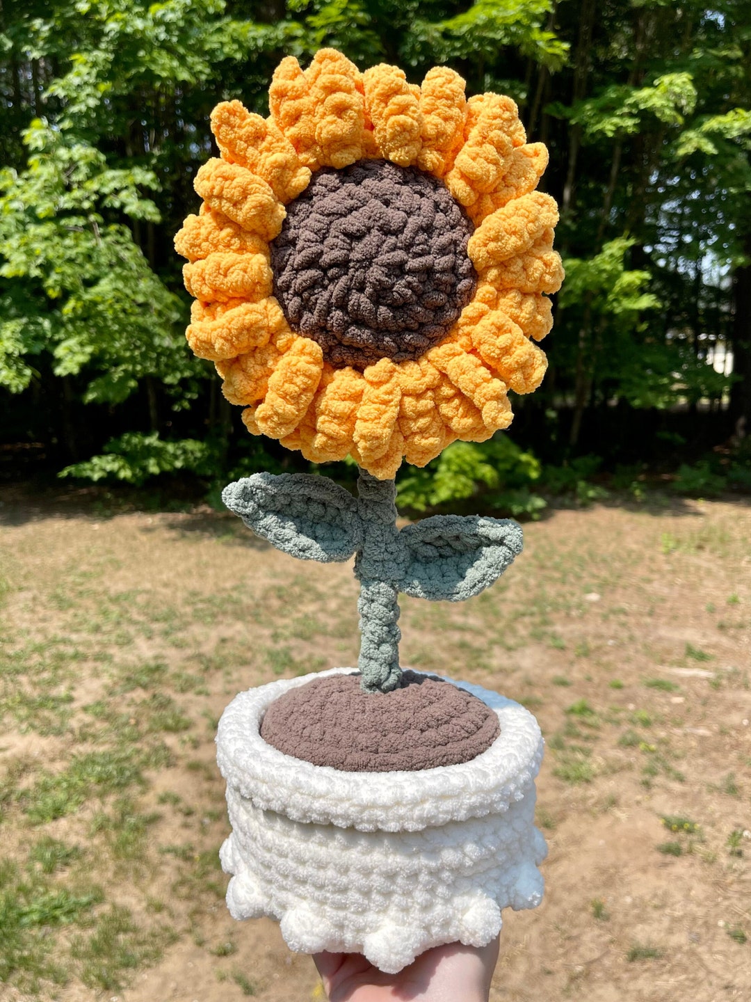 Sunflower Crochet Pattern - Etsy