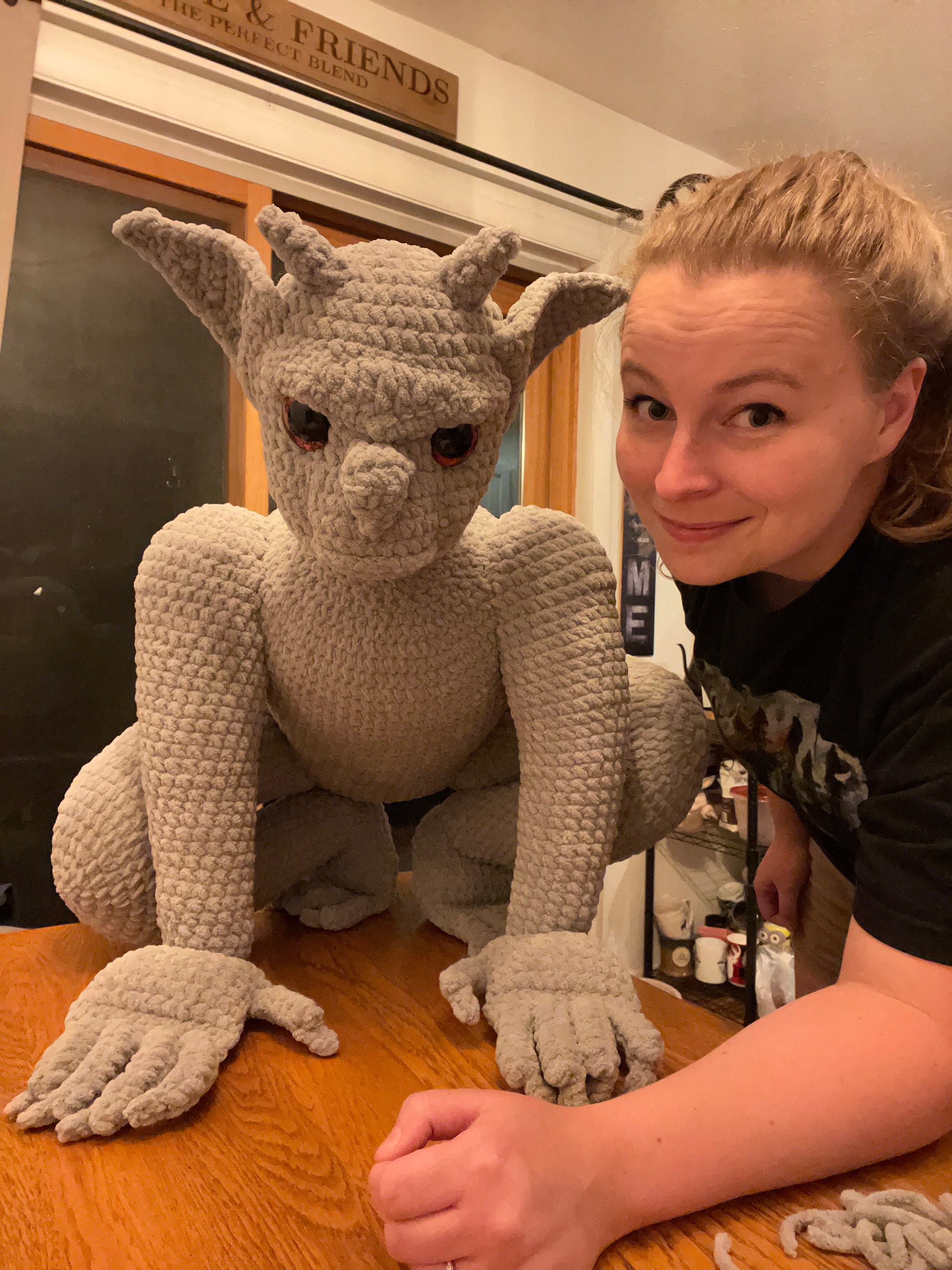 Gargoyle Crochet Pattern - Etsy