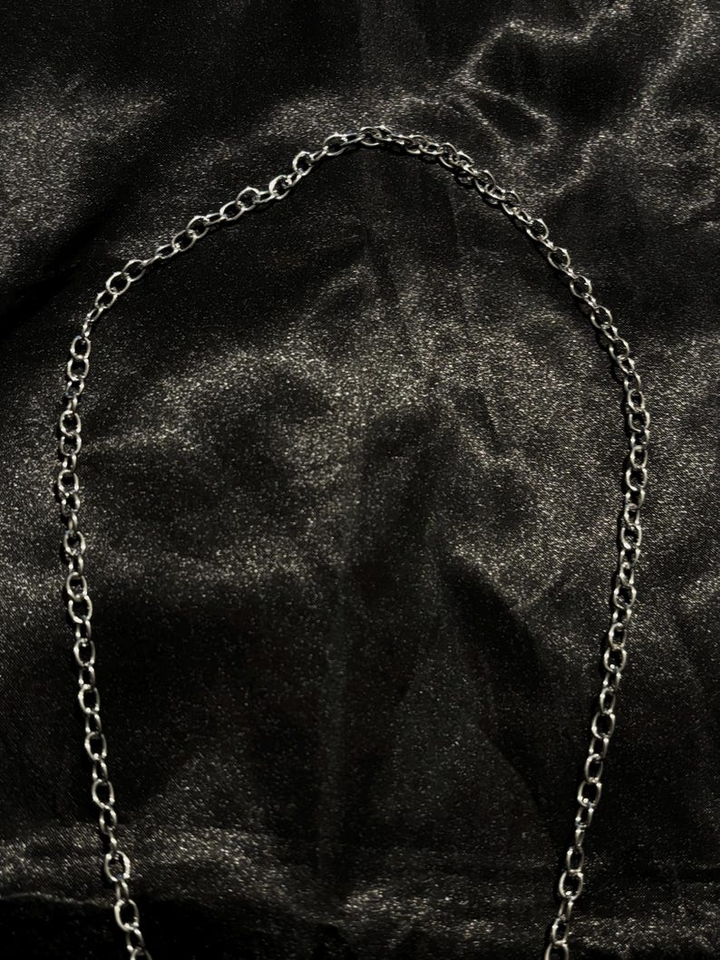 Silver Ankh Cross Necklace Gothic Jewellery Gothic Alternative Goth ...