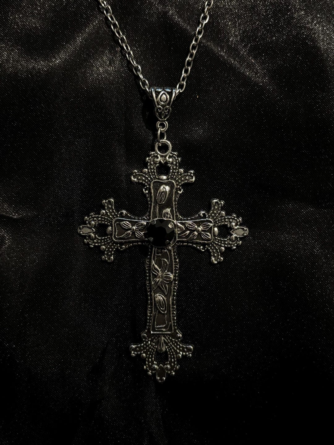 Gothic Cross Necklace || Gothic Jewellery || Gothic || Alternative ...