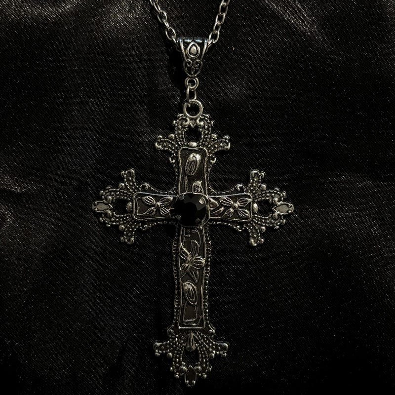 Gothic Cross Necklaces - Etsy