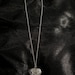 Bat Heart Locket Necklace | Gothic Vampire Jewelry, 925 Silver Chain - Etsy