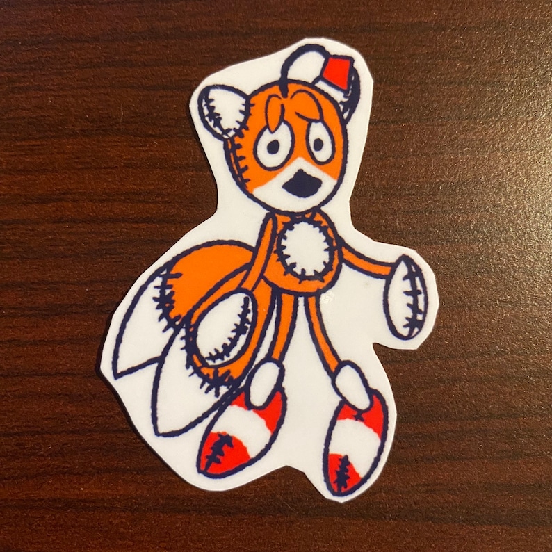 Tails Doll Sonic R Creepypasta Horror SEGA Sticker - Etsy