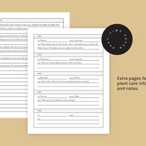 House Sitting Guide, Printable, Digital Download, Minimal, House-sitter ...
