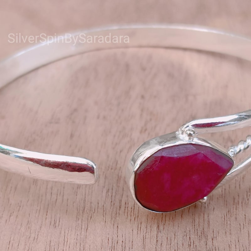 Ruby Bracelet - Etsy