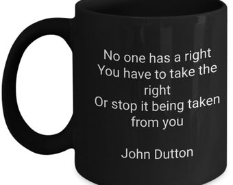 John Dutton Mug - Etsy