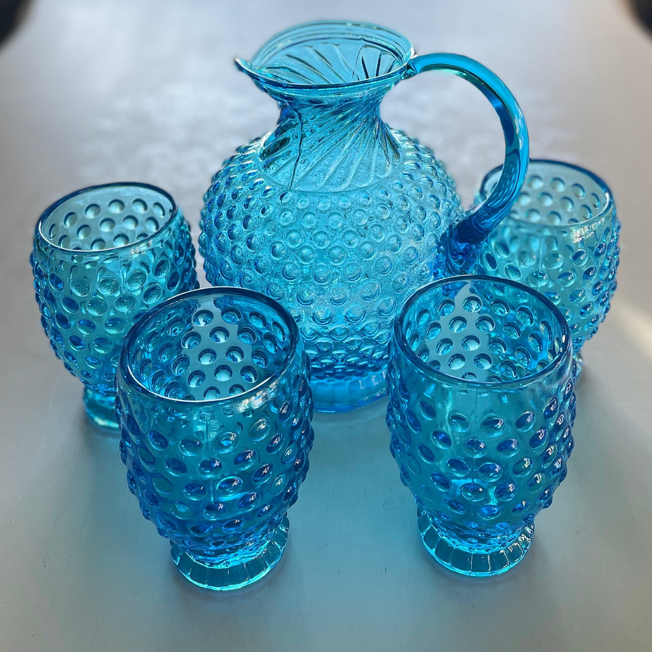 Hobnail Glassware Values