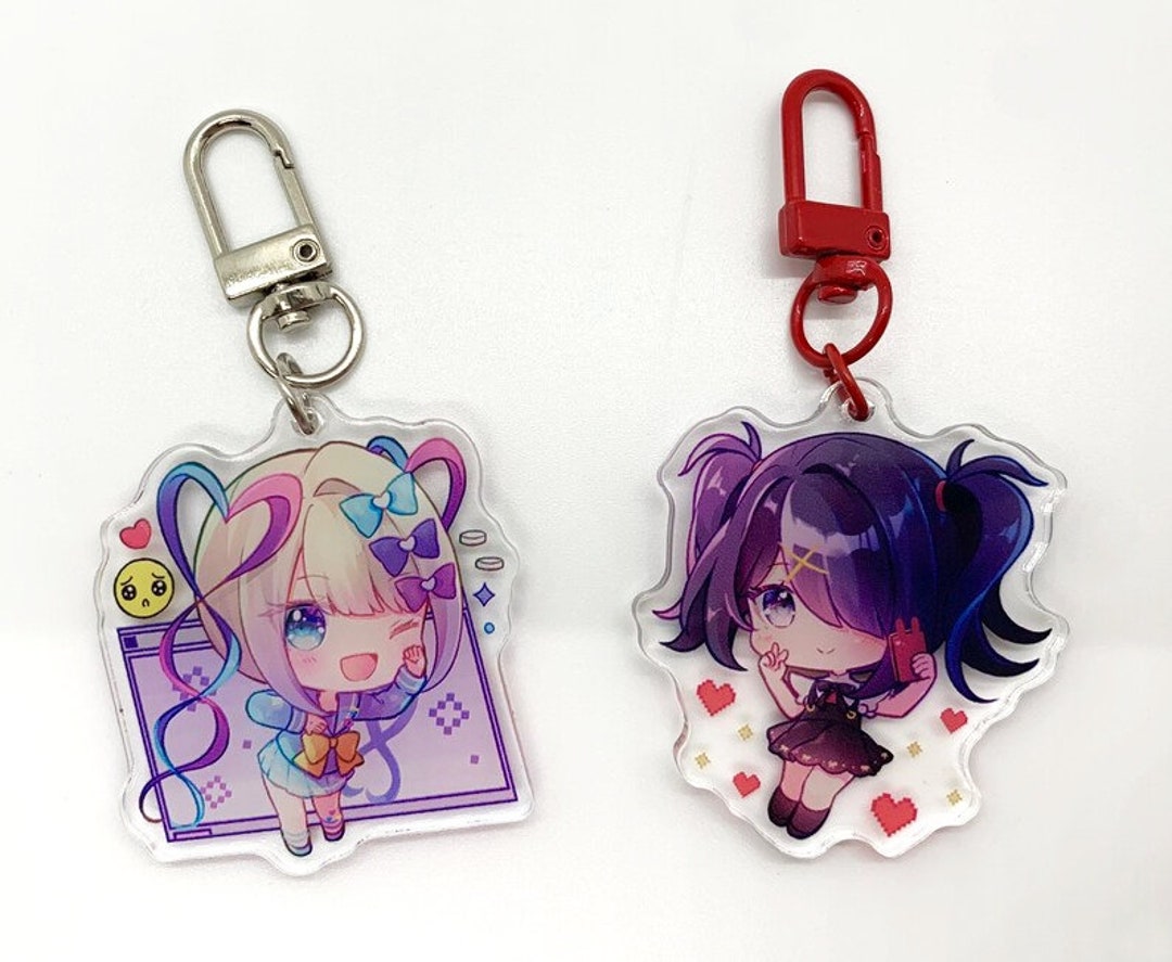 2" Needy Streamer Overload Keychains - Etsy