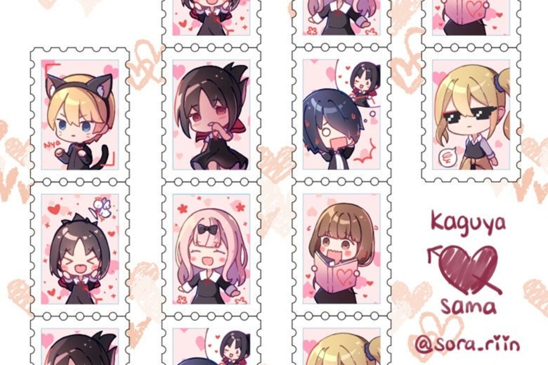 Kaguya-sama: Love is War Foil Stamp Washi Tape - Etsy