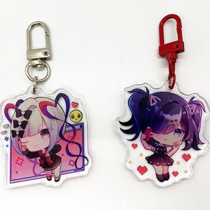 2" Needy Streamer Overload Keychains - Etsy