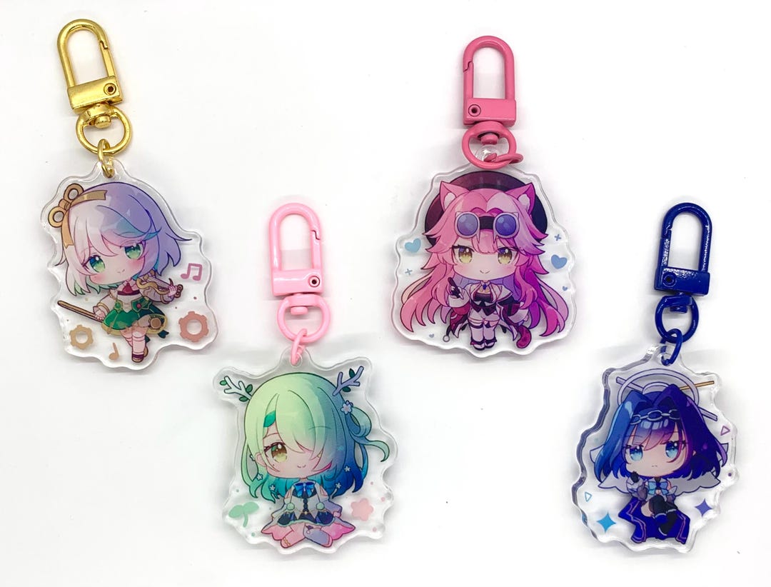 2" Various Hololive EN Keychains | Holopromise, Holojustice - Etsy