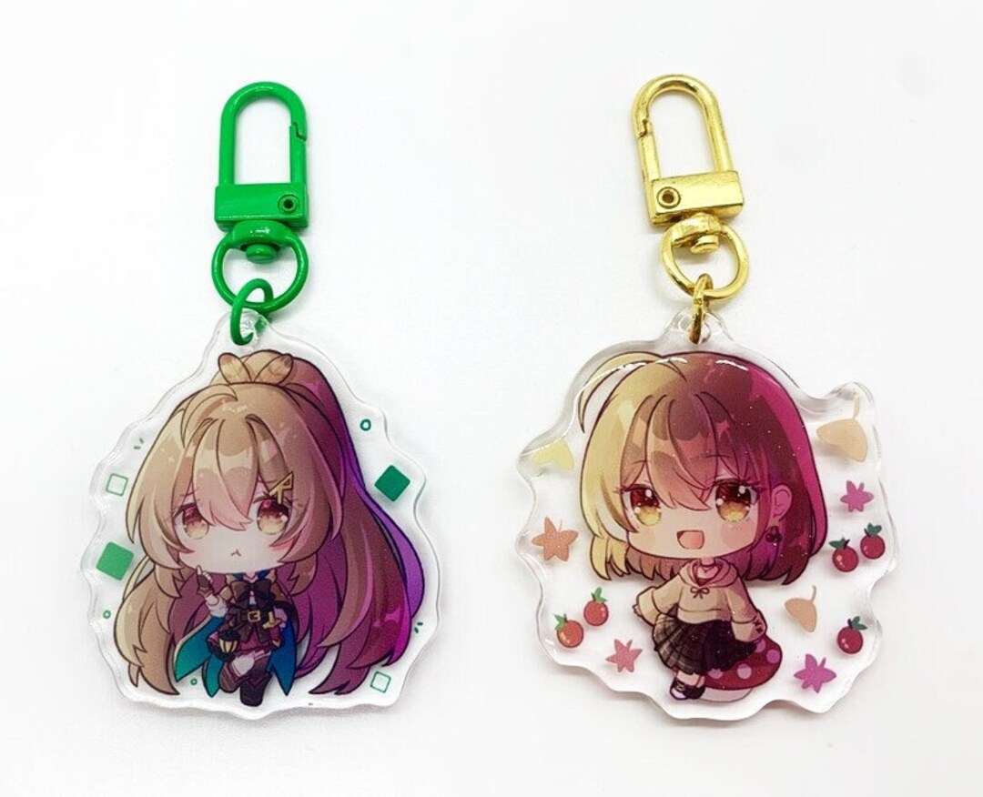2" Mumei Keychains | Hololiveen - Etsy