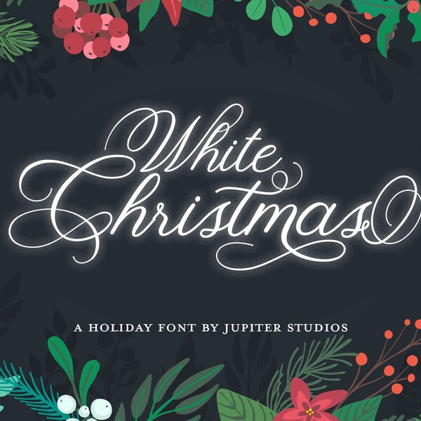 Christmas Fonts - Etsy
