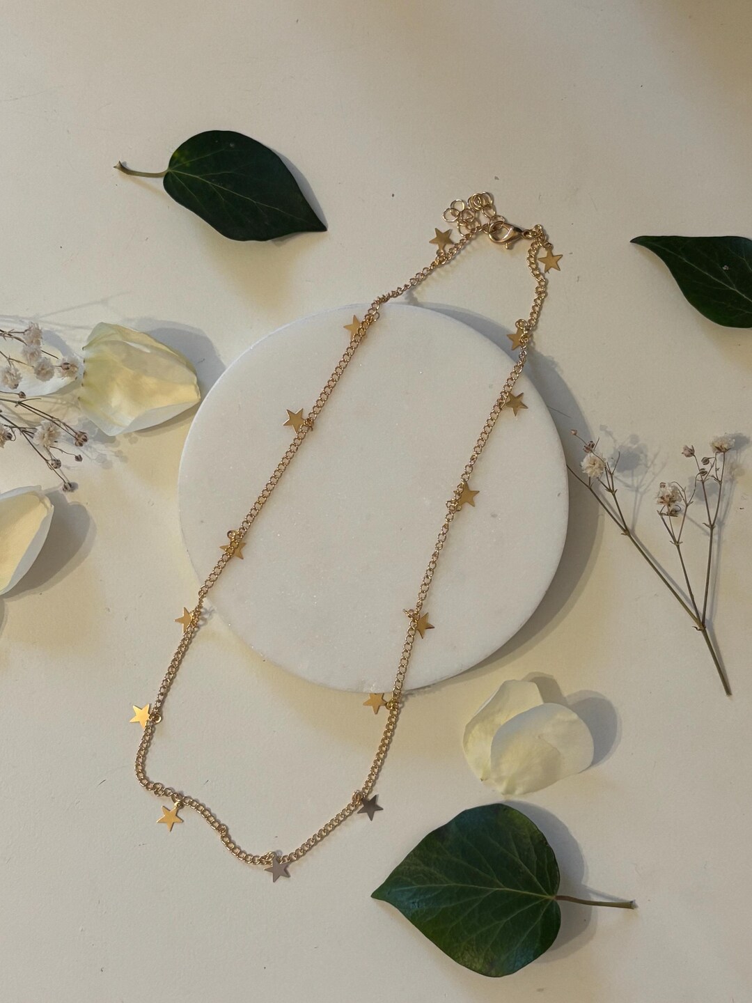Sarah Cameron Gold Star Necklace | Dainty OBX Jewelry | Outer Banks ...