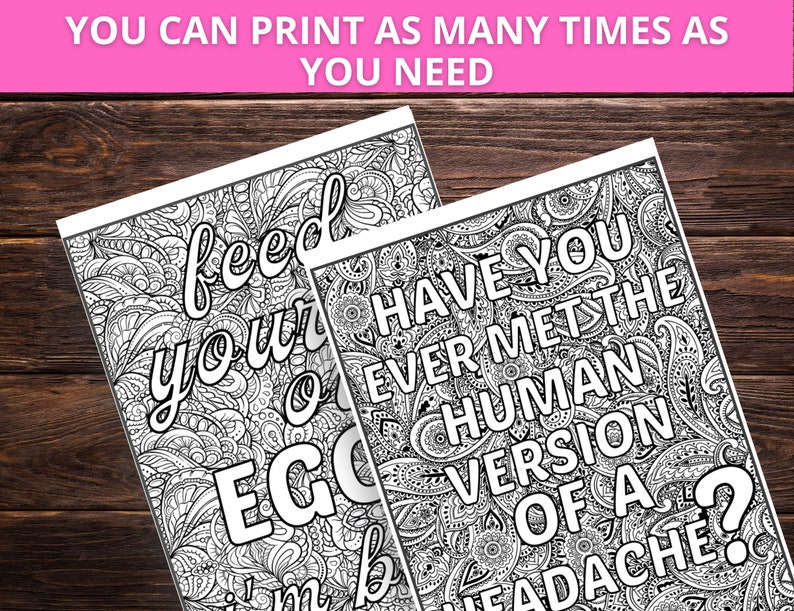 Sarcastic Coloring Pages, Sarcasm Quotes, Coloring Pages for Adults ...