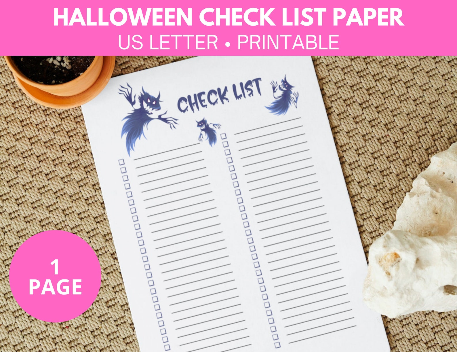 Halloween to Do List Printable, Halloween Checklist, Checklist ...