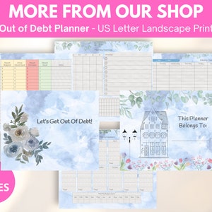 Printable Planner for 365 Days of Getting It Done, Undated Daily ...