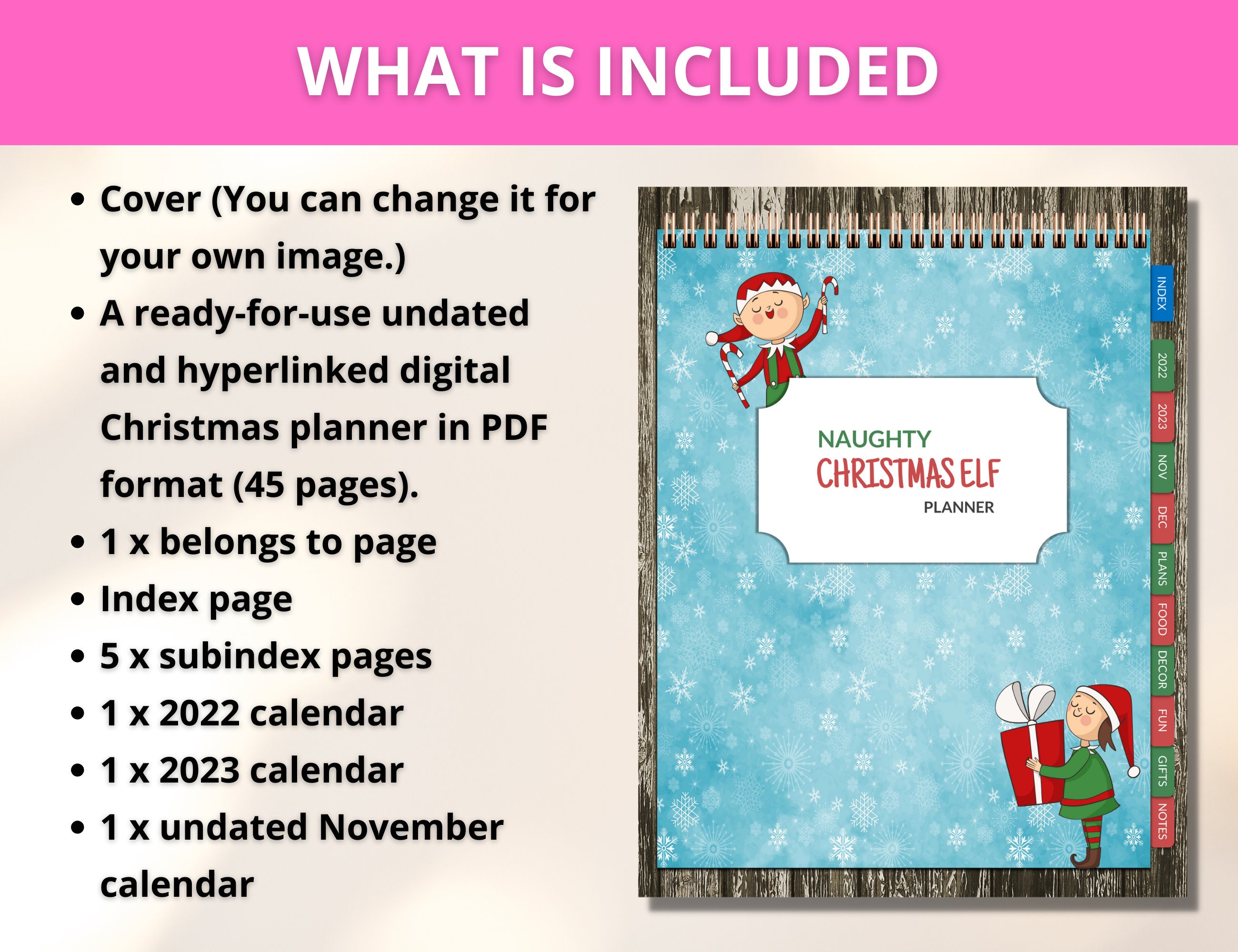Digital Christmas Planner Goodnotes Christmas Planner - Etsy