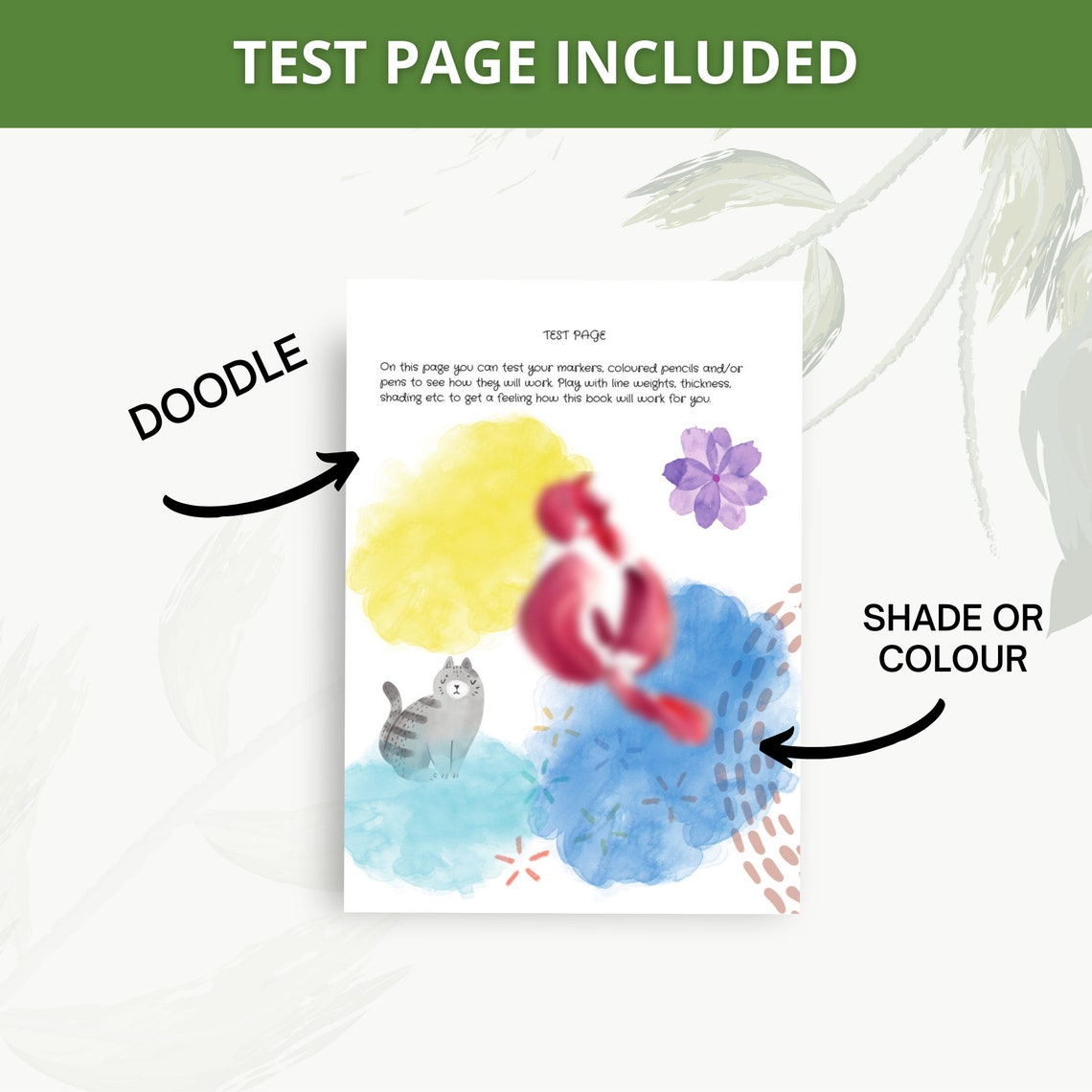 Cats Coloring Book, Reverse Coloring Books for Adults Printable ...