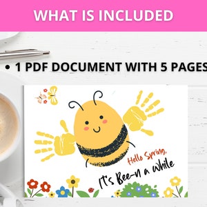 Spring Hand Print Art, Handprint Craft Kids , Daycare Art, Hand Print ...