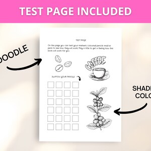 Coffee Coloring Pages for Adults Printable, Coffee Quotes Coloring ...