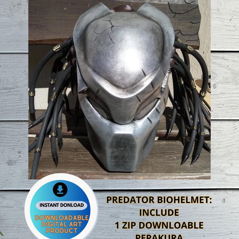 Predator Helmet - Etsy