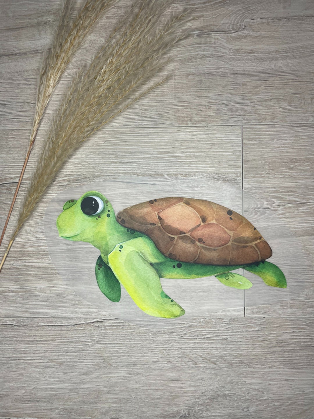 Iron-on Patch Turtle Lupama-handmade 24x13 wxh - Etsy