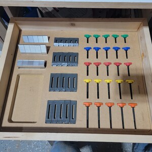 CNC Router Clamp Storage Tray - Digital File - Etsy