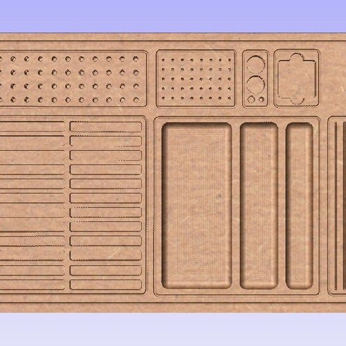 CNC Router Deluxe Tool and Bit Organizer Storage Tray | Etsy