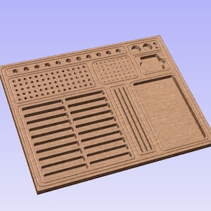 CNC Router Deluxe Tool and Bit Organizer Storage Tray + Extra Bit ...