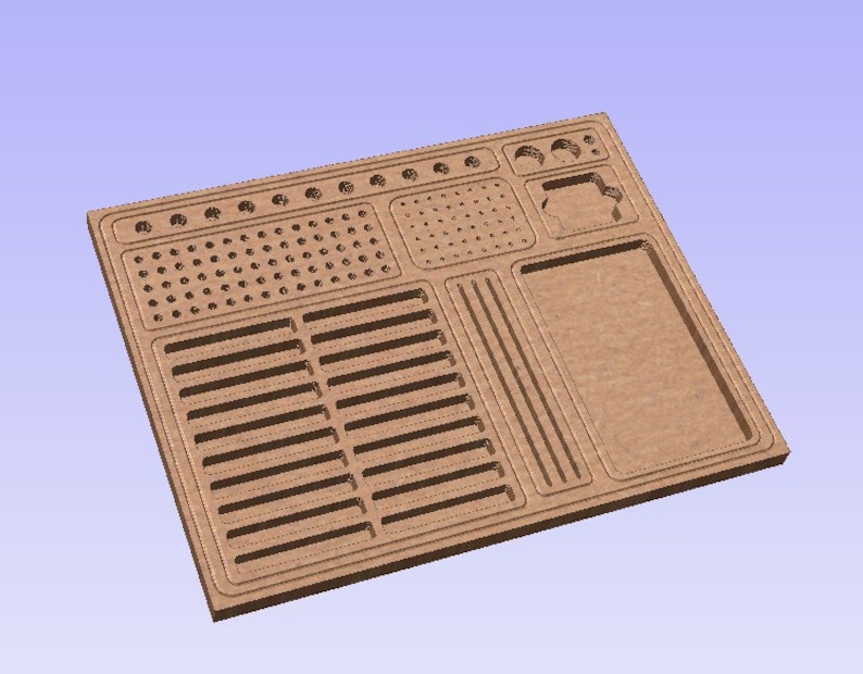 CNC Router Deluxe Tool and Bit Organizer Storage Tray Extra - Etsy