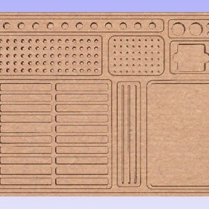 CNC Router Deluxe Tool and Bit Organizer Storage Tray + Extra Bit ...