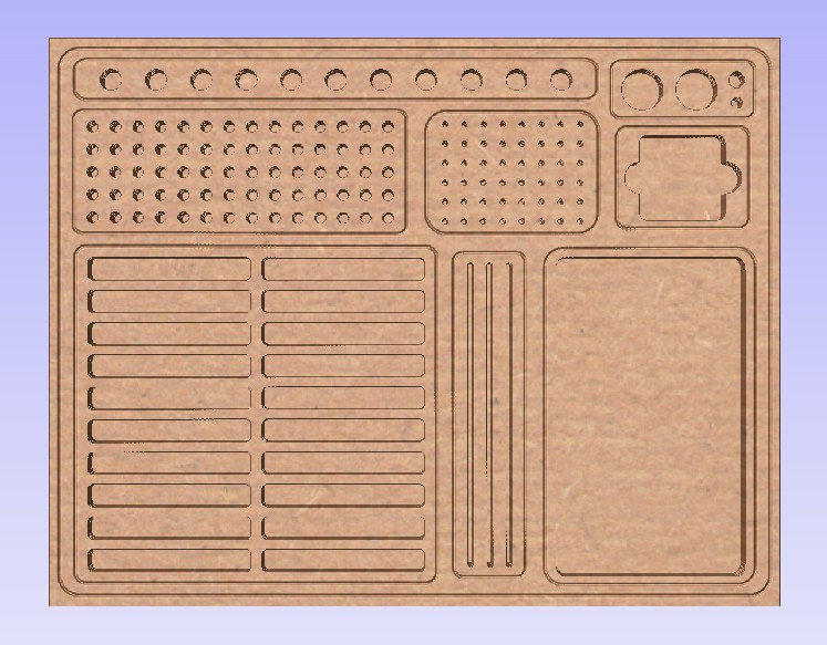 CNC Router Deluxe Tool and Bit Organizer Storage Tray + Extra Bit ...