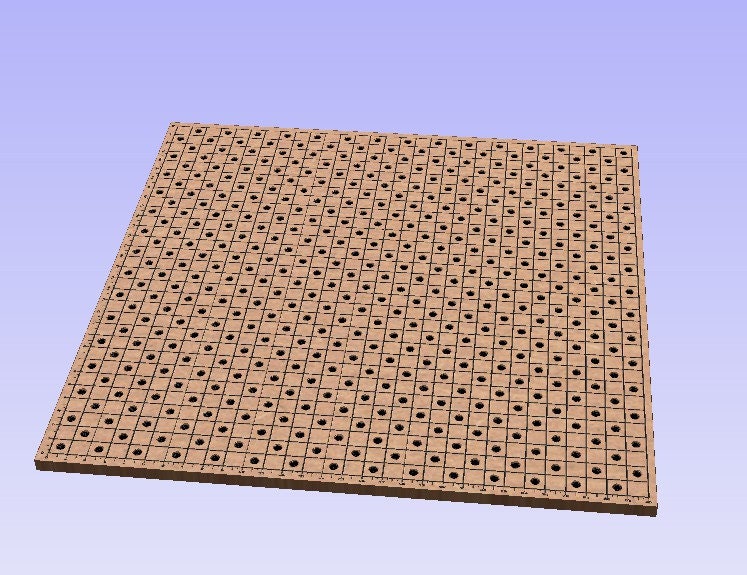 Custom CNC Spoilboard System (wasteboard) 30x30 - Etsy