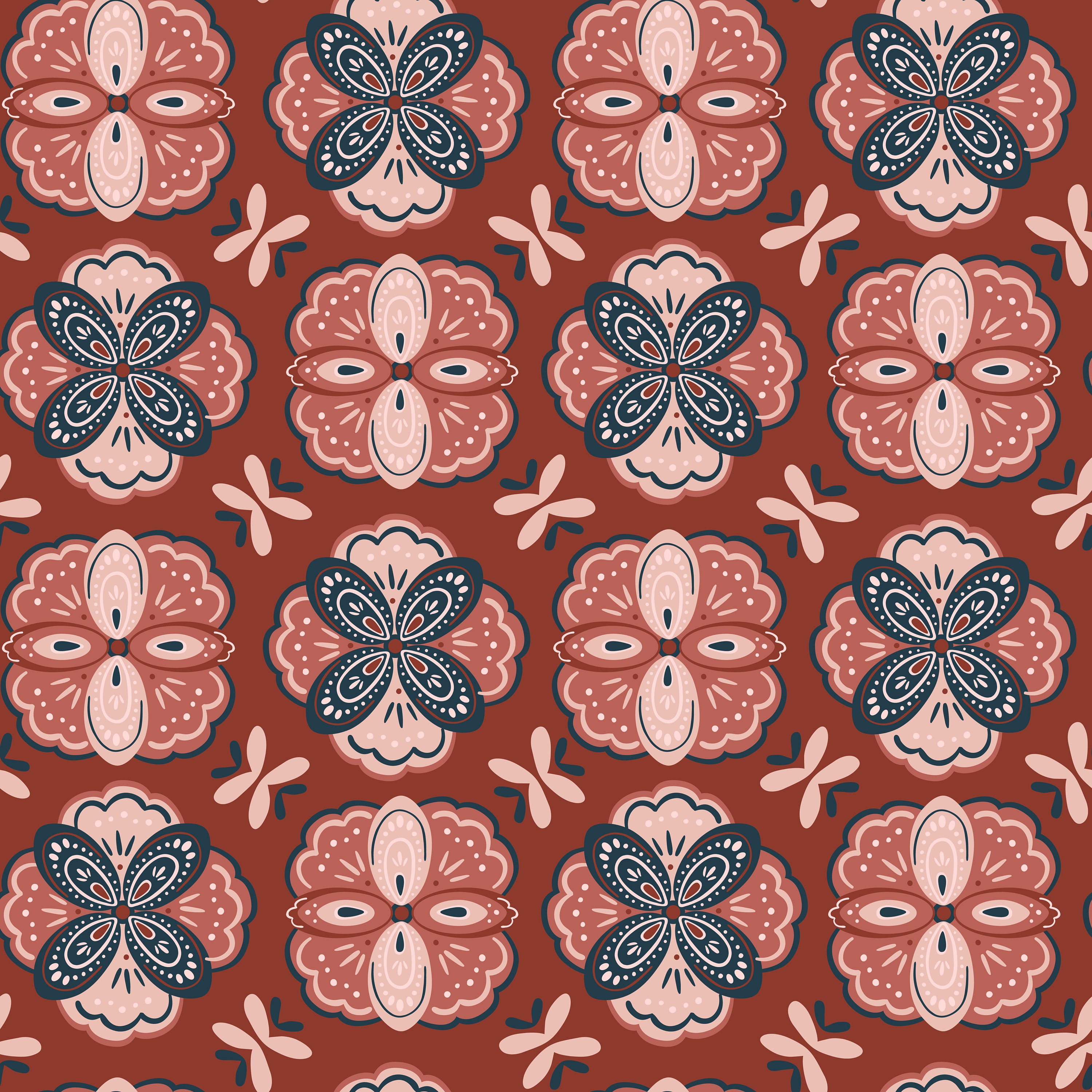 Bohemian Collection Patterns Fabric Bohemian Fabric Printed - Etsy