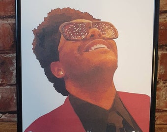 The Weeknd Christmas Card | Etsy