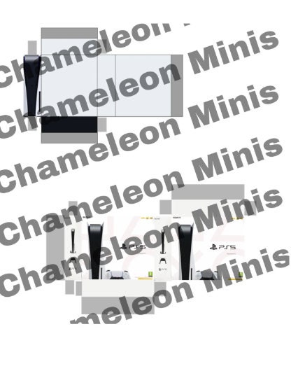 Printable 1:12 ALL Electronics / Xbox / PS5 Pack Doll Toys DIY Instant ...