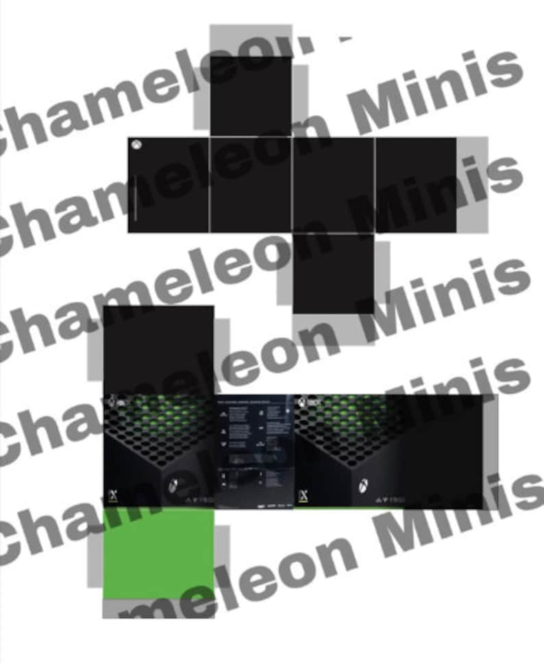 Printable 1:12 ALL Electronics / Xbox / PS5 Pack Doll Toys DIY Instant ...