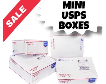 Instant Download USPS Priority Mail Box Miniature DIY Printable PDF ...