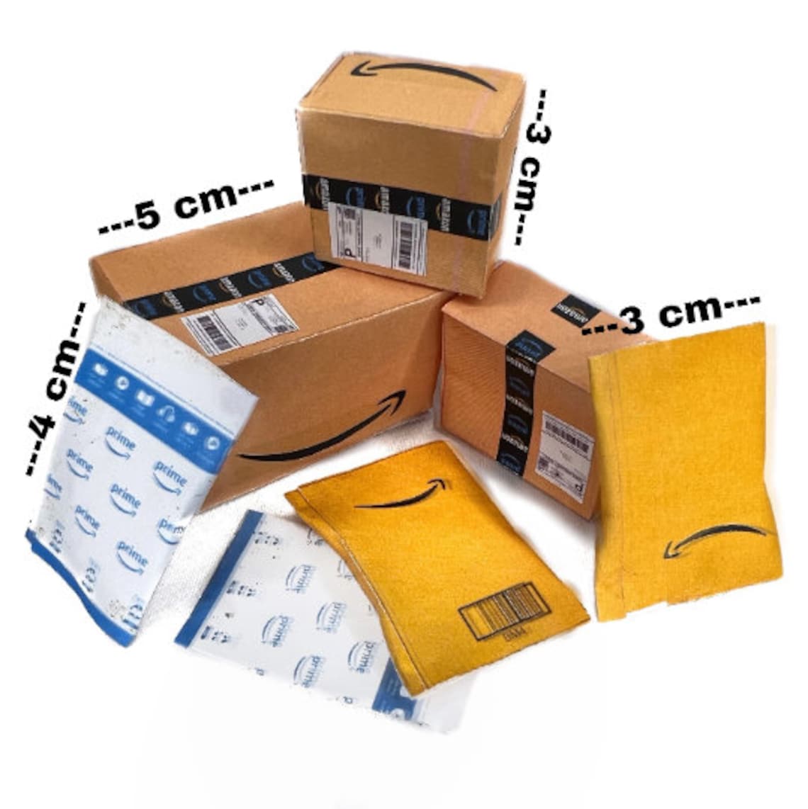 Printable 1:12 Amazon Boxes and Envelopes Pack - Doll Toys - DIY ...