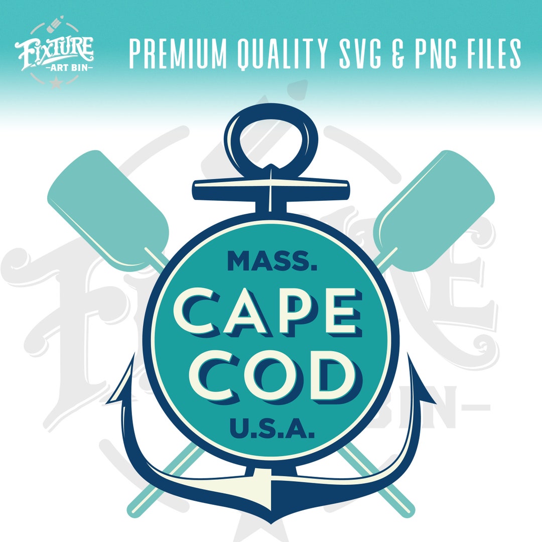 Cape Cod SVG, Cape Cod Trip SVG, Cape Cod Vector Clip Art, Cape Cod ...