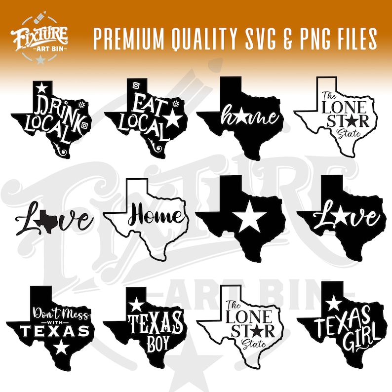 Texas SVG, Texas State SVG Bundle, Texas Shape, Texas Tshirt SVG, Texas ...
