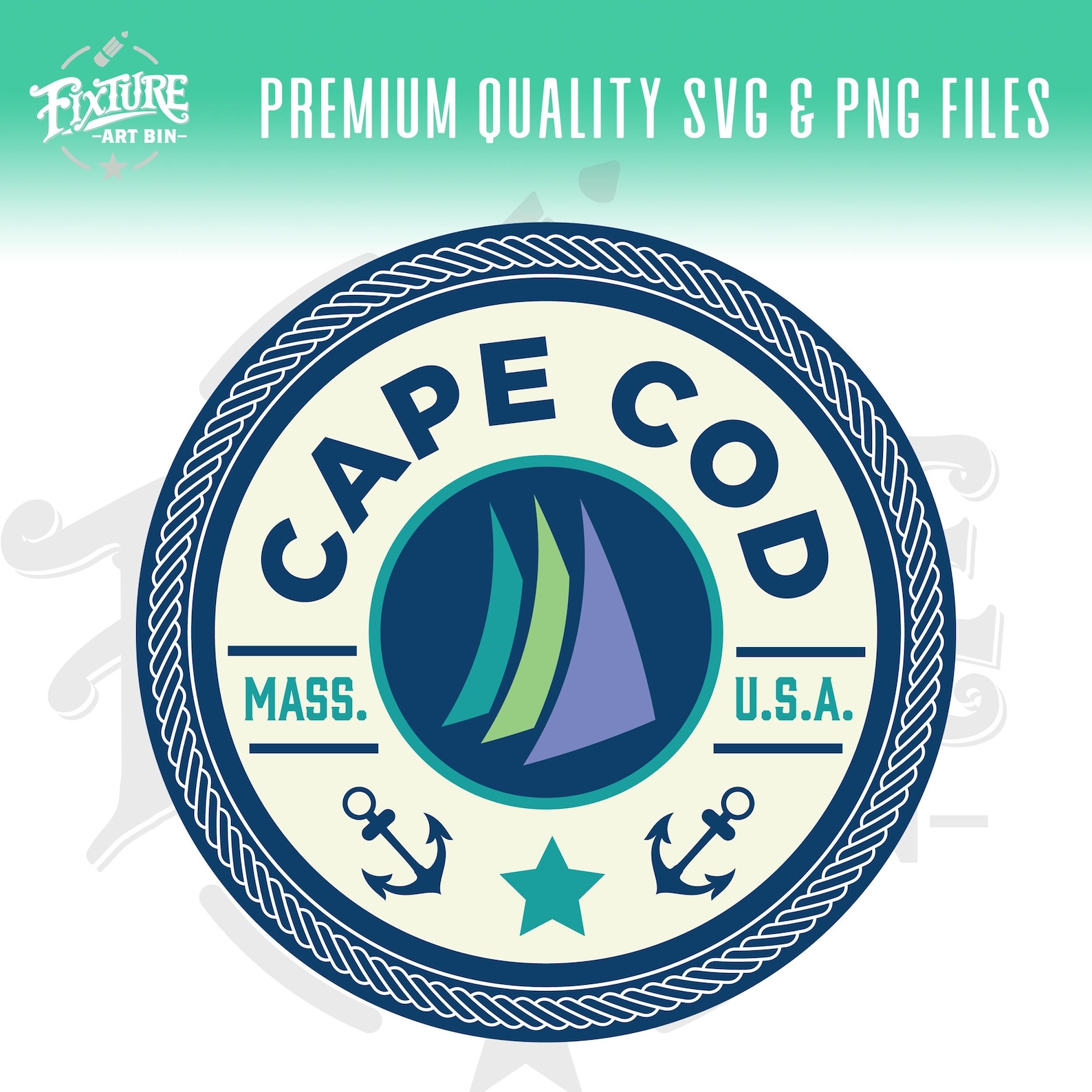 Cape Cod SVG, Cape Cod Trip SVG, Cape Cod Vector Clip Art, Cape Cod ...